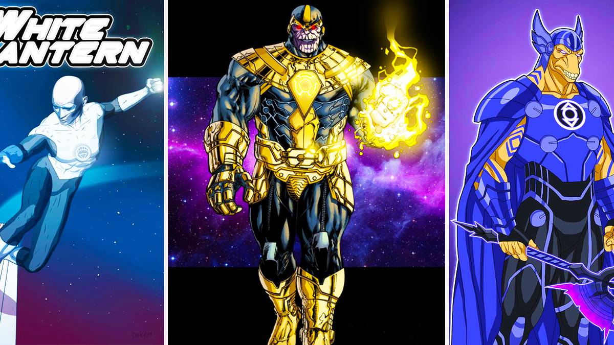 Blackest Marvel Knights: 15 Marvel Characters Reimagined As DC Lanterns