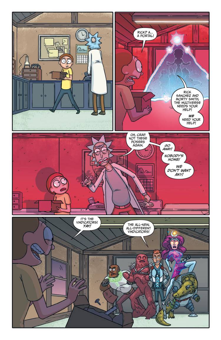 PREVIEW: Rick and Morty Presents: The Vindicators #1