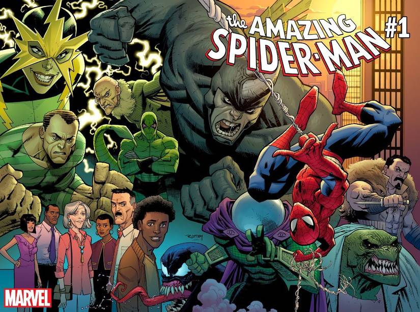 Marvel Comics Relaunches Amazing Spider-Man By Nick Spencer and Ryan Ottley