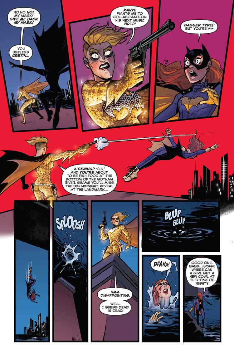 Was a Batgirl Issue Re-Written When it Was Reprinted?