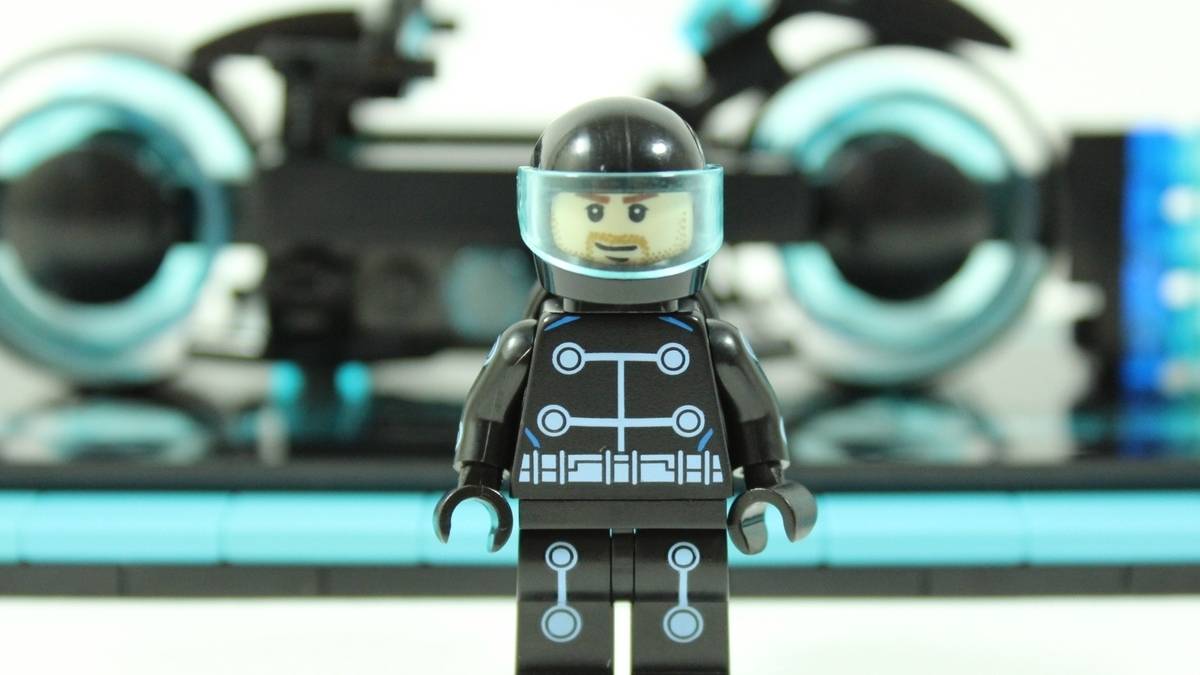 Ciclo De Luz Lego Tron TRON Light Cycle Lego Model