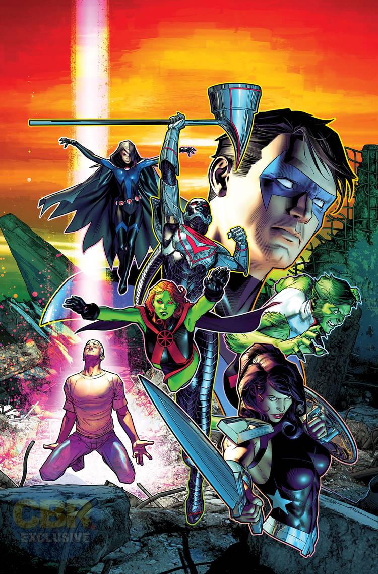 Nightwing Forms a New Titans Team After Justice League: No Justice