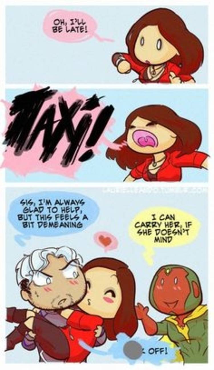15 Hilariously Dank Vision And Scarlet Witch Memes