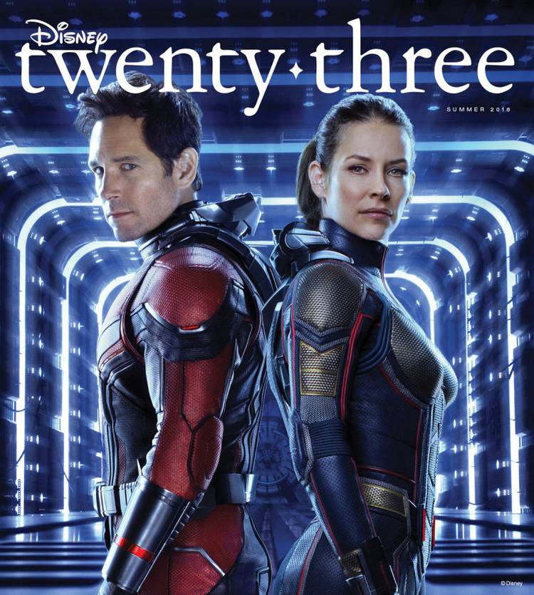Ant-Man and The Wasp Team Up in New Disney Photo