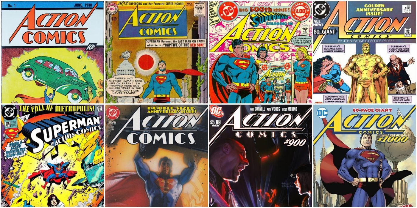 The 80-Year History of Action Comics, aka The First Superhero Comic
