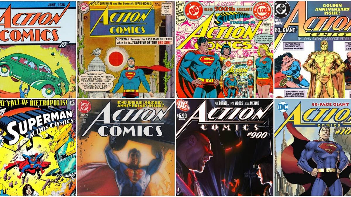 The 80-Year History of Action Comics, aka The First Superhero Comic