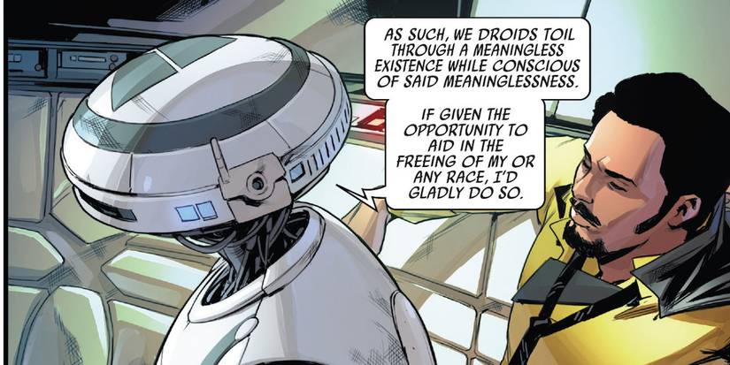 Marvel's Lando Comic Reveals Source of L3-37's Social Justice Mindset