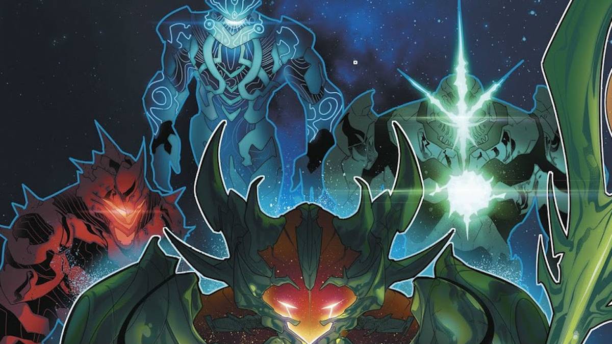 The Omega Titans Arrive on Earth in Justice League: No Justice