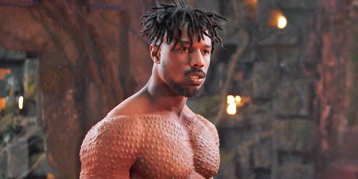Killmonger's Black Panther Scars Were Made from 3,000 Prosthetic Dots