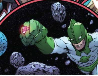 Captain Marvel Has a Reality Stone Green Lantern Ring