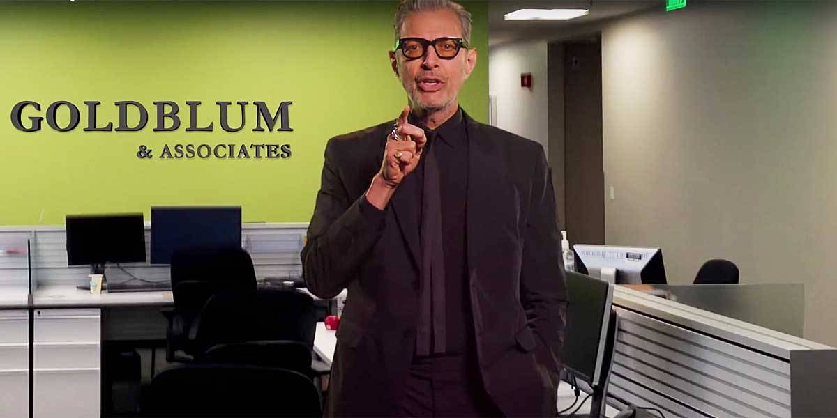 Jeff Goldblum Warns Not to Text or Talk During Movies in New PSA