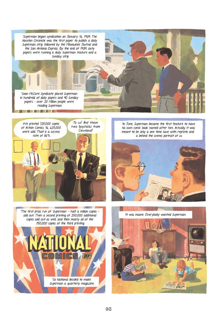 Bio Comic Tells The Joe Shuster Story: The Artist Behind Superman