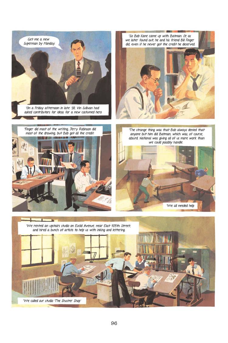 Bio Comic Tells The Joe Shuster Story: The Artist Behind Superman