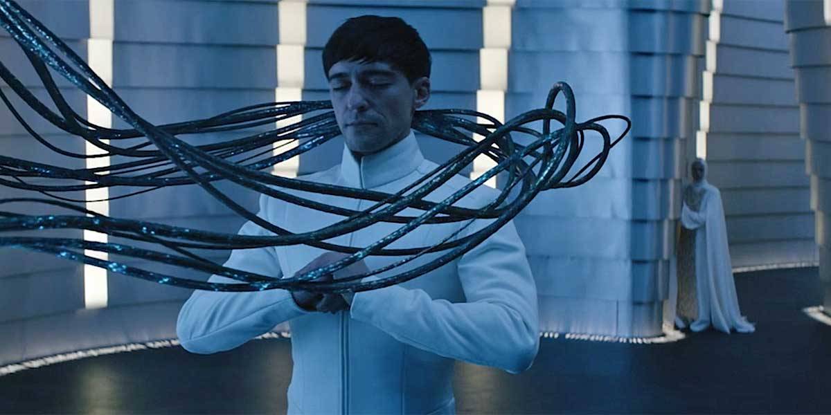 Brainiac's Sentry On Krypton Drains Life From Genesis Chamber