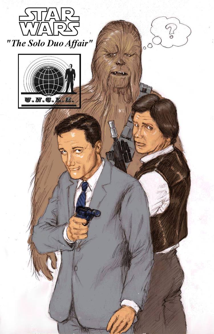 Han Solo Teams Up With Comic Characters!