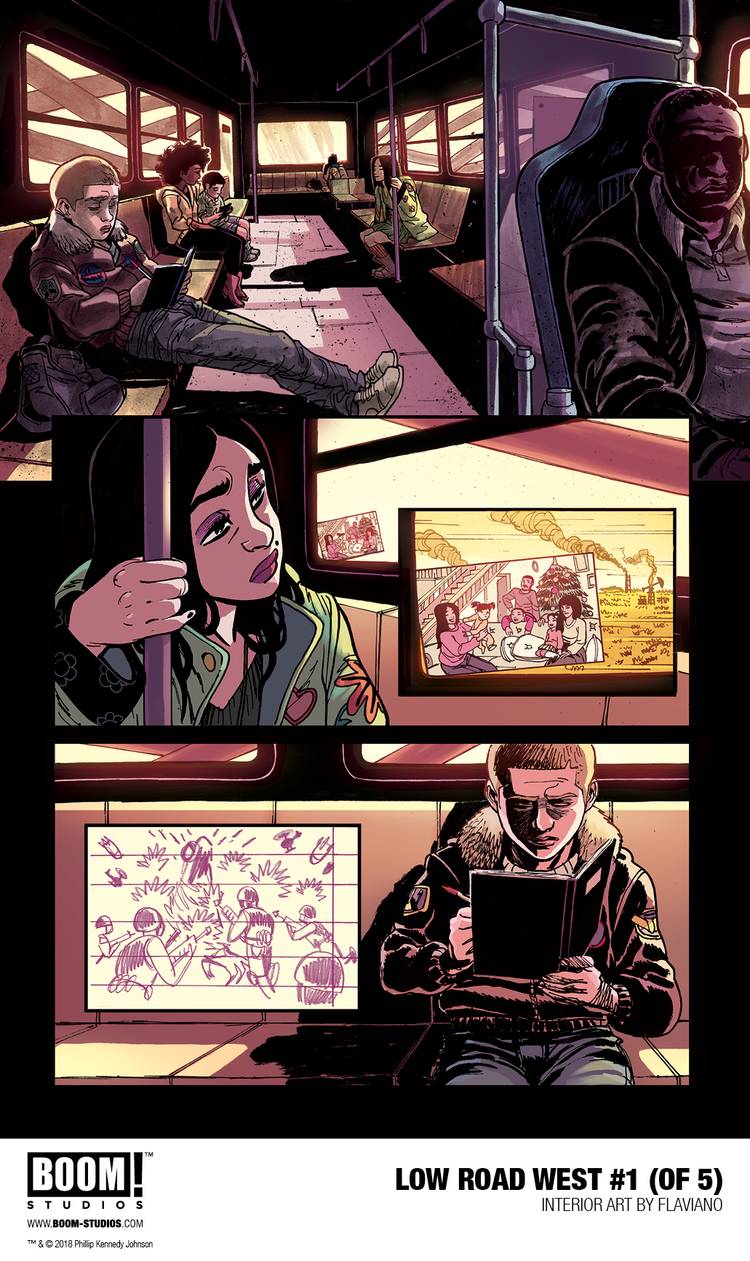 EXCLUSIVE: BOOM!'s Low Road West Series Announcement