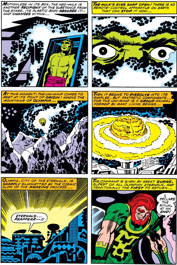 The History Behind the Cosmic Hulk Robot That Fought the Eternals