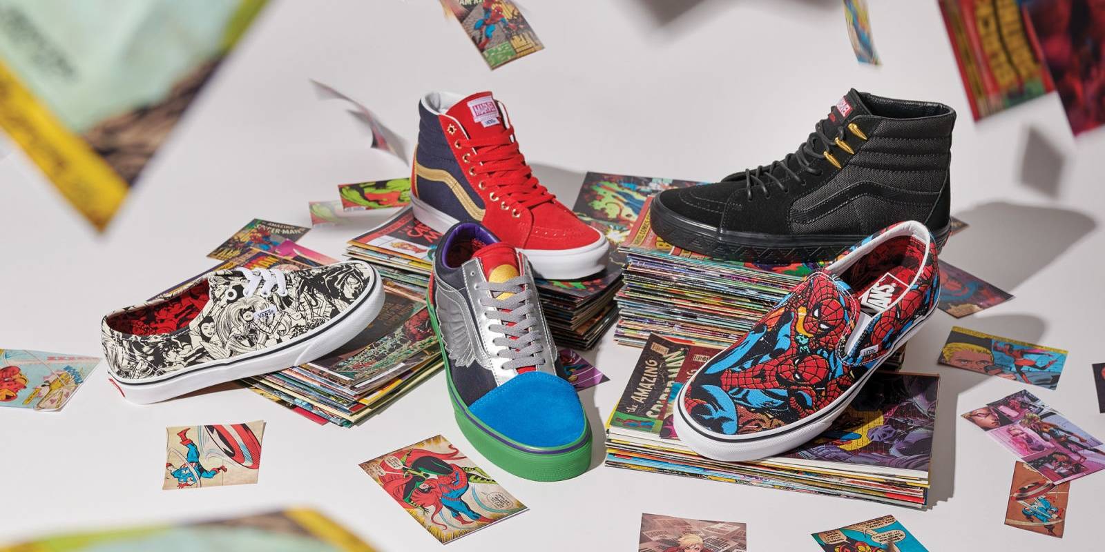 Vans Reveals a Look at Its New Marvel Shoe and Apparel Collaboration