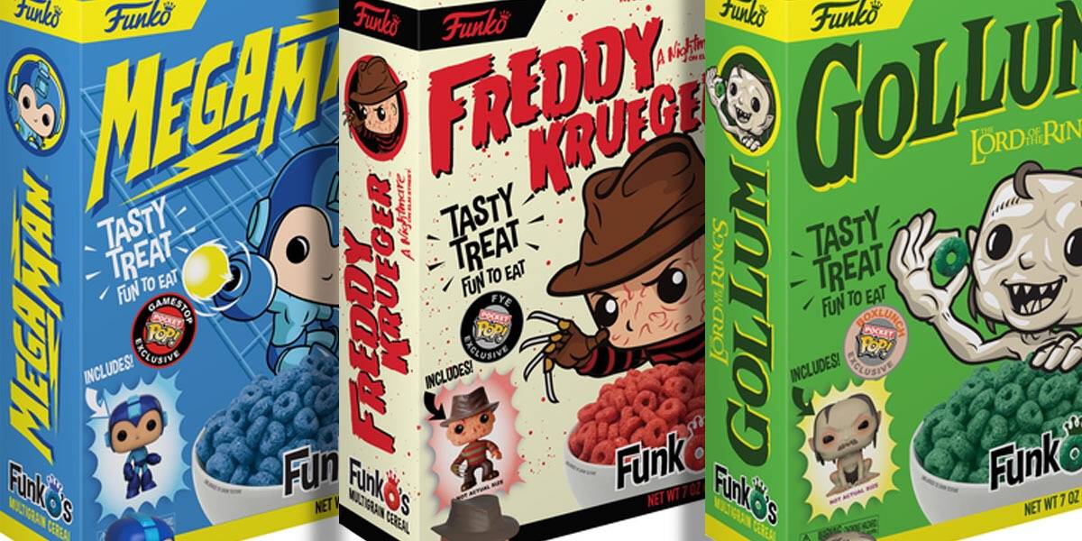 Funko Unveils Cereal Boxes Complete with Collectible Toys