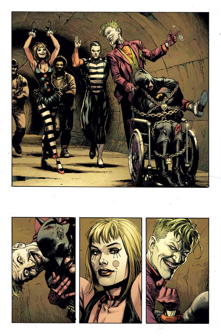 Doomsday Clock #6 Gives Mime & Marionette a Bloody Origin Story