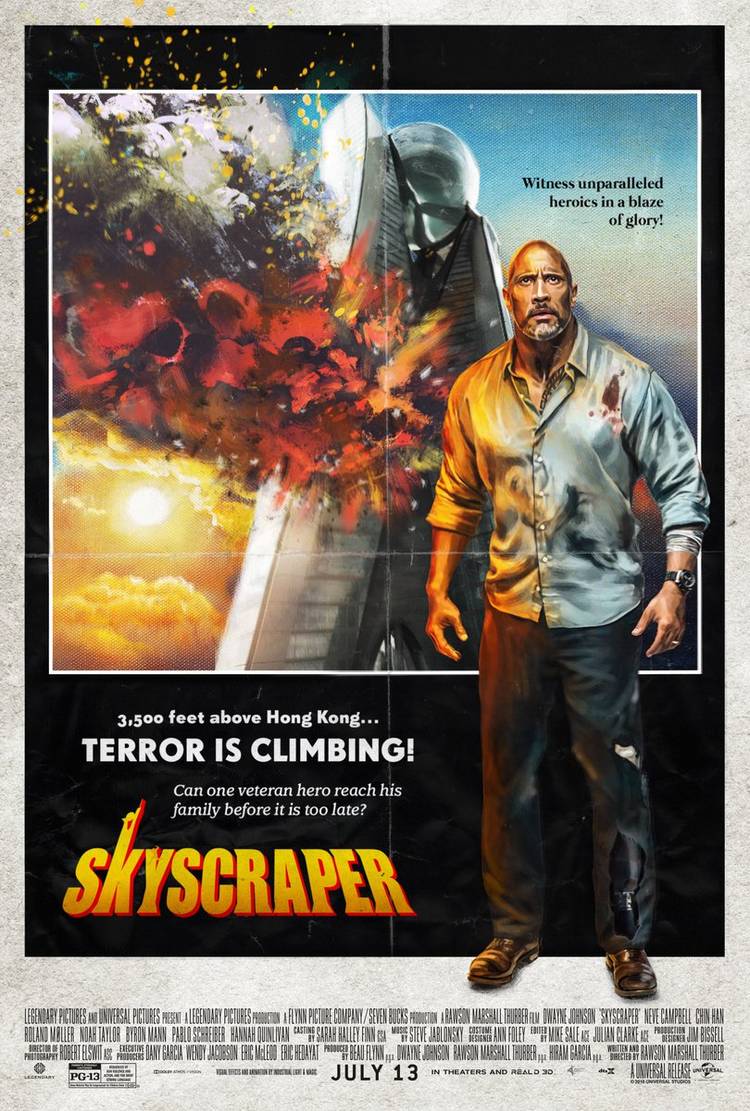 Skyscraper: Dwayne Johnson Takes a Leap of Faith in Intense Final Trailer