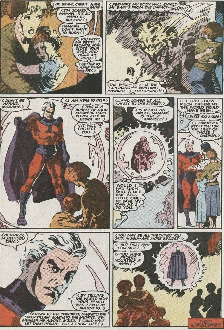 The Tragic Loss of Magneto's First Daughter Occurred...in a Back-Up?