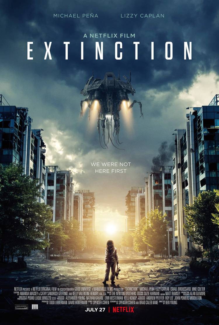 Netflix's Extinction Trailer Starring Michael Pena & Mike Colter