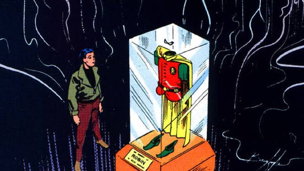 How Robin Got a Batcave Memorial Before He Even Died