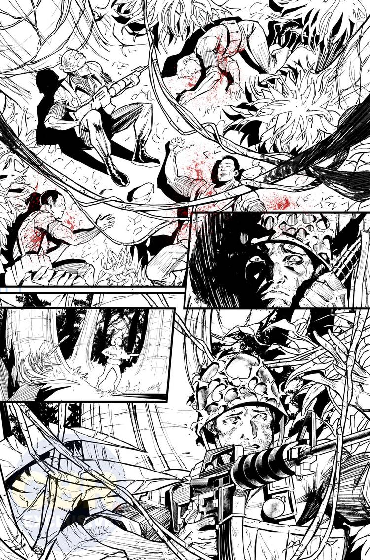 Symbiotes Stalk Soldiers in First Preview for Web of Venom: Ve'Nam