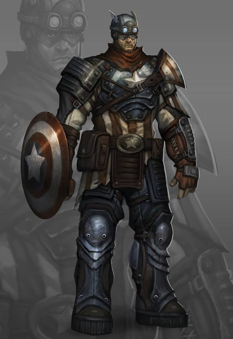 Steamrolled: 25 MCU Characters Reimagined As Steampunk Superheroes