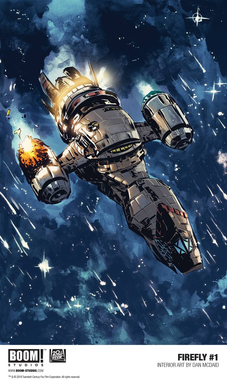 Firefly #1 Preview Reunites Mal, Zoe, Wash and the Rest of Serenity