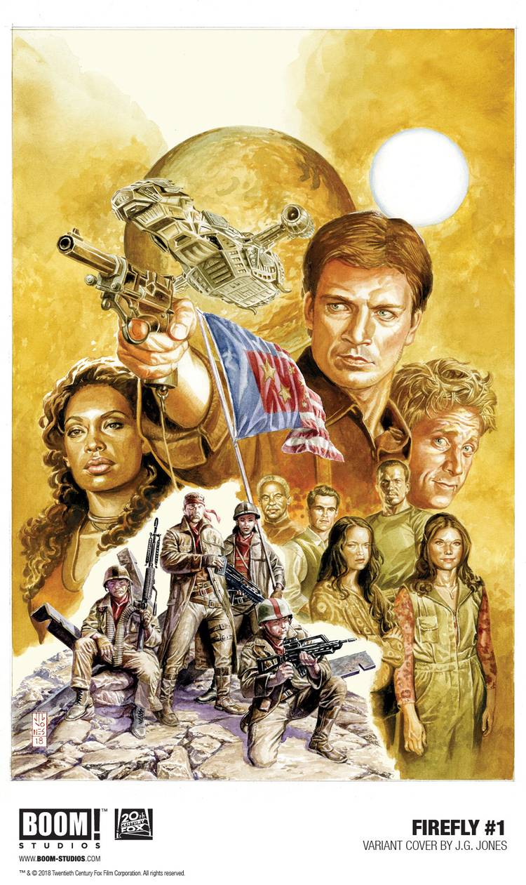 Firefly #1 Preview Reunites Mal, Zoe, Wash and the Rest of Serenity