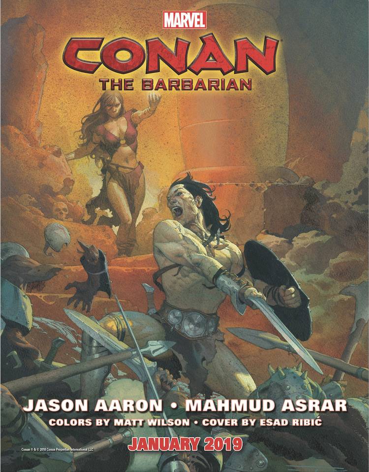 Marvel Reveals New Conan Series' All-Star Creative Team