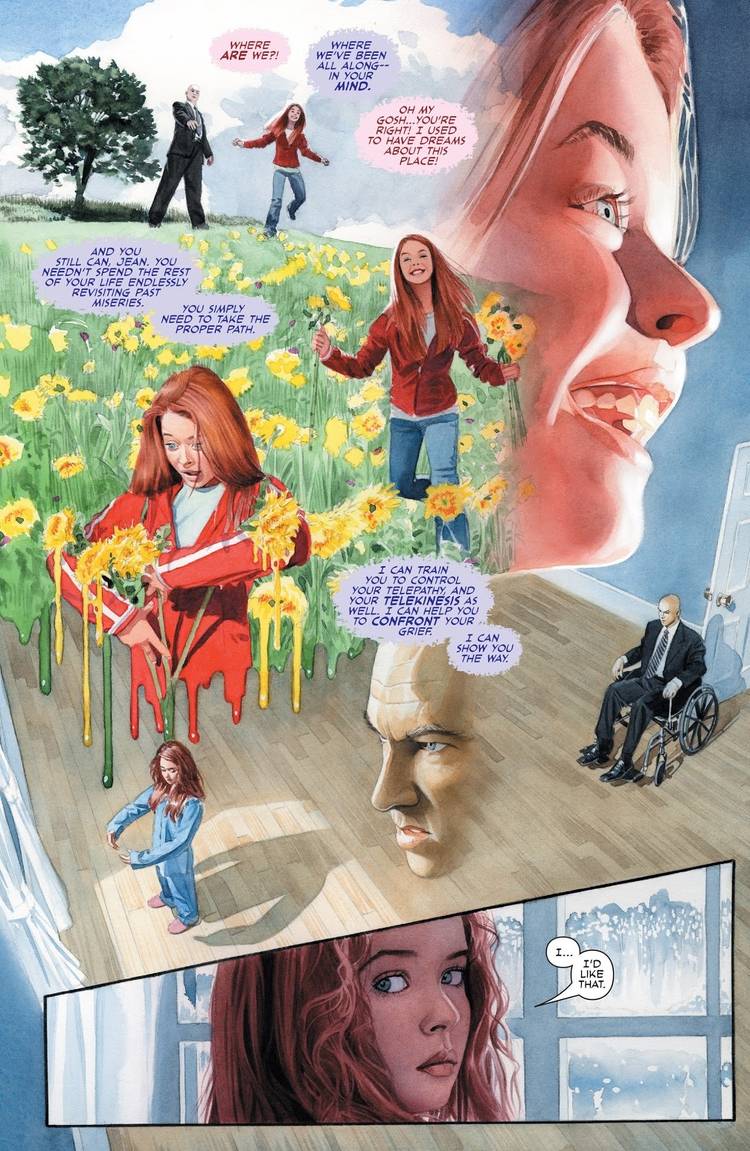 The Real First Meeting Between Jean Grey and Professor X