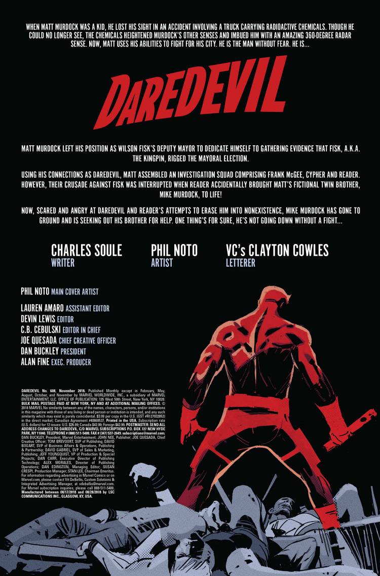PREVIEW: Daredevil #608