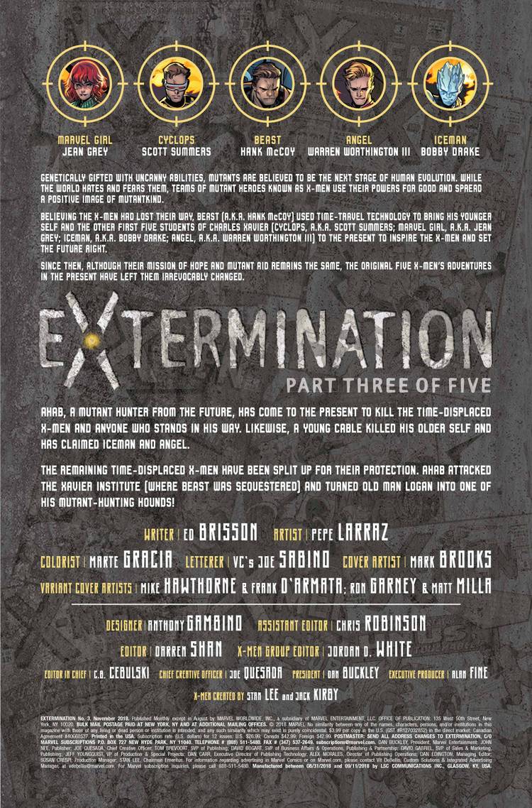 PREVIEW: Extermination #3