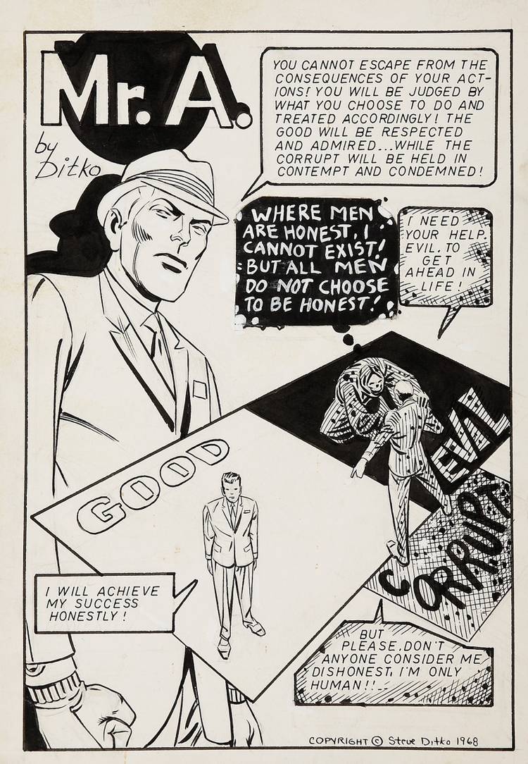 The Artists That Influenced Steve Ditko's Comic Book Art Style