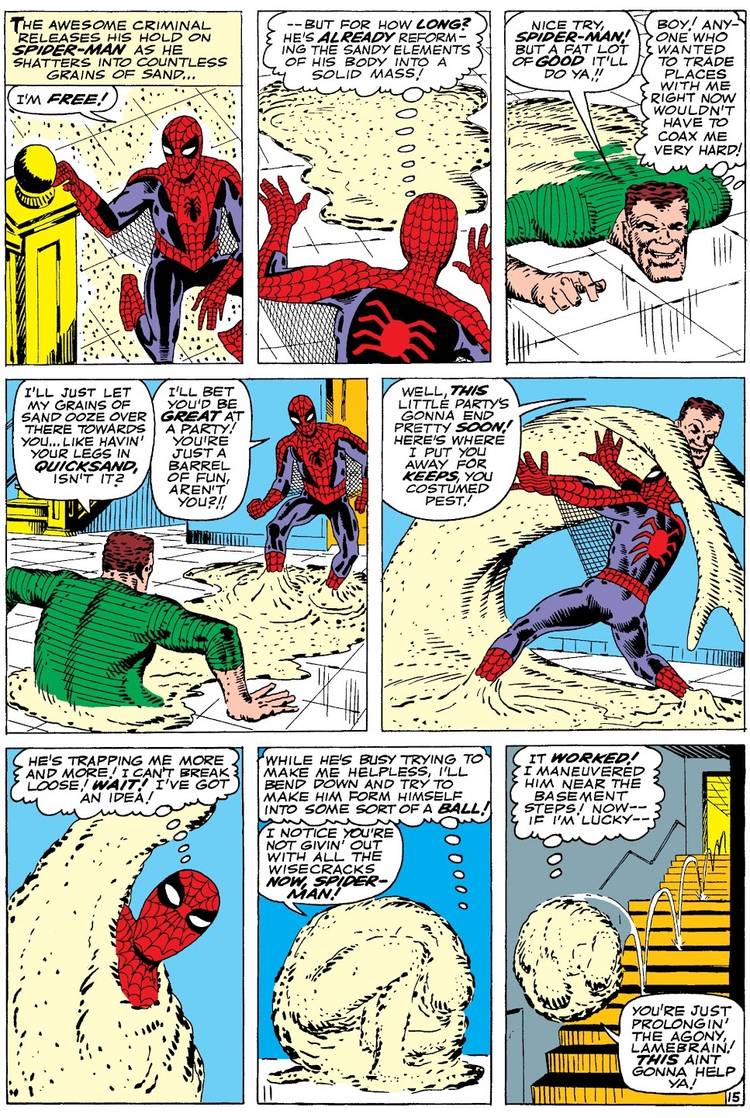 The Art of the Steve Ditko Fight Sequence