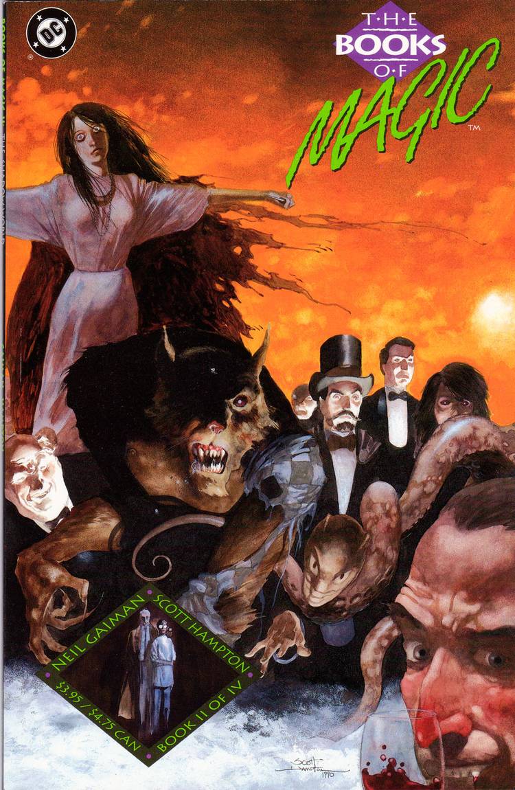 Who Was Originally Going to be the Writer on the Books of Magic?