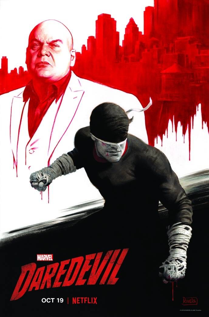 Daredevil: Fisk Looms Large in Season 3 NYCC Poster