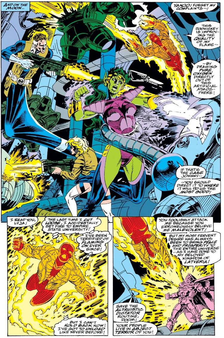 'Hot' Couture: All Of Human Torch's Costumes Over the Years