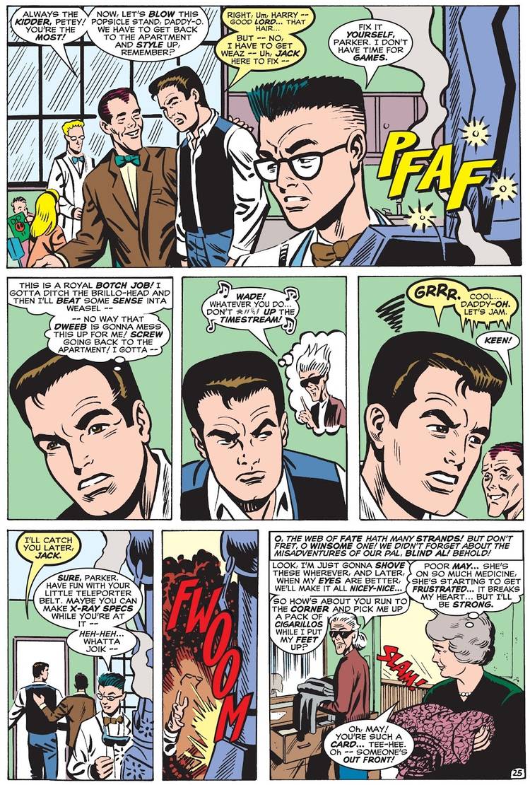 25 Years Ago, Deadpool Pulled a Forrest Gump on a 1967 Issue of Spider-Man