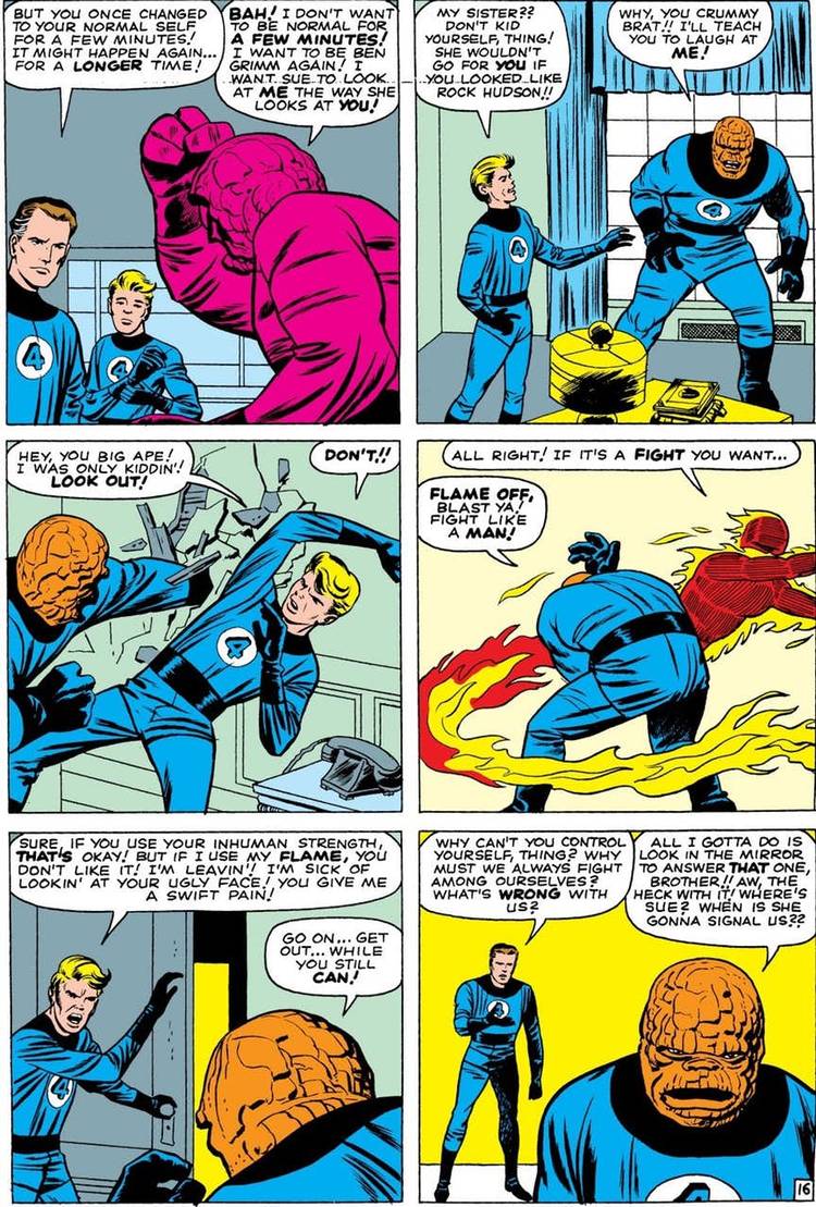 'Hot' Couture: All Of Human Torch's Costumes Over the Years