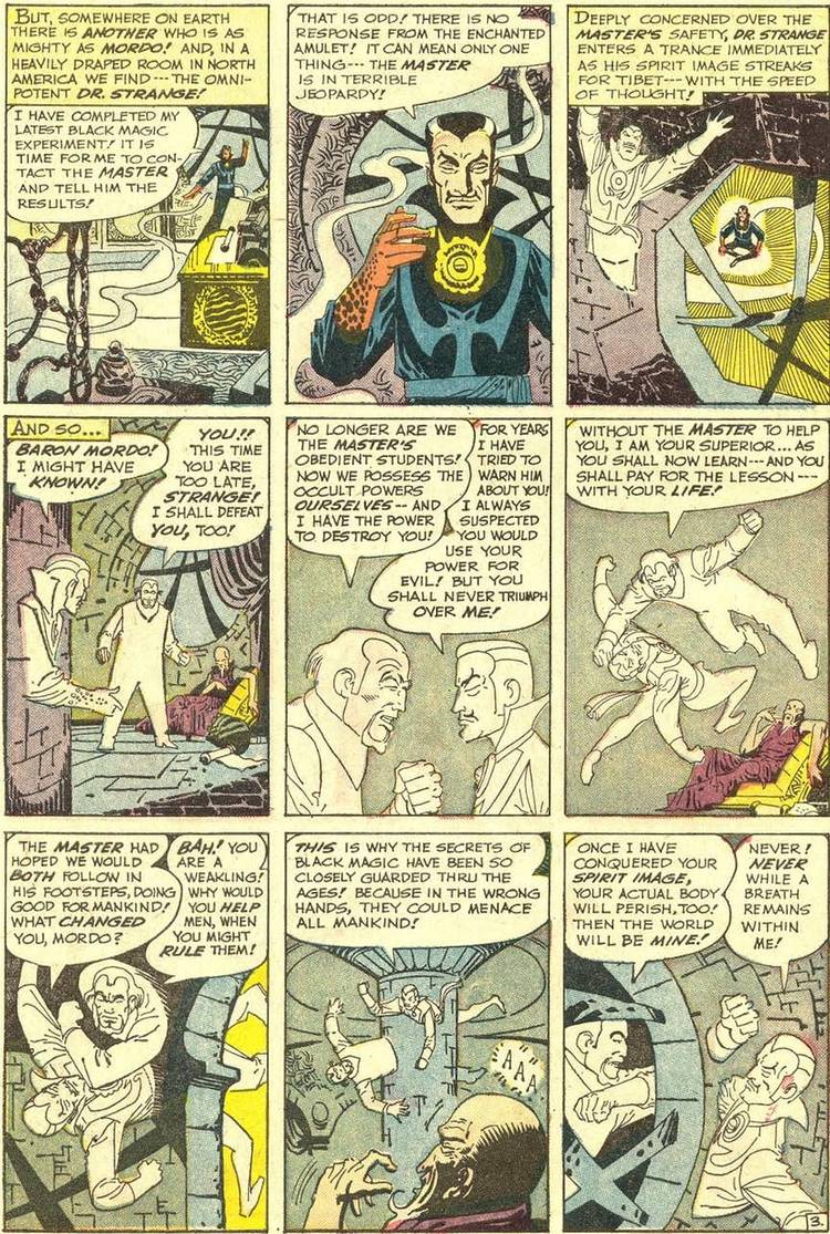 The Artists That Influenced Steve Ditko's Comic Book Art Style