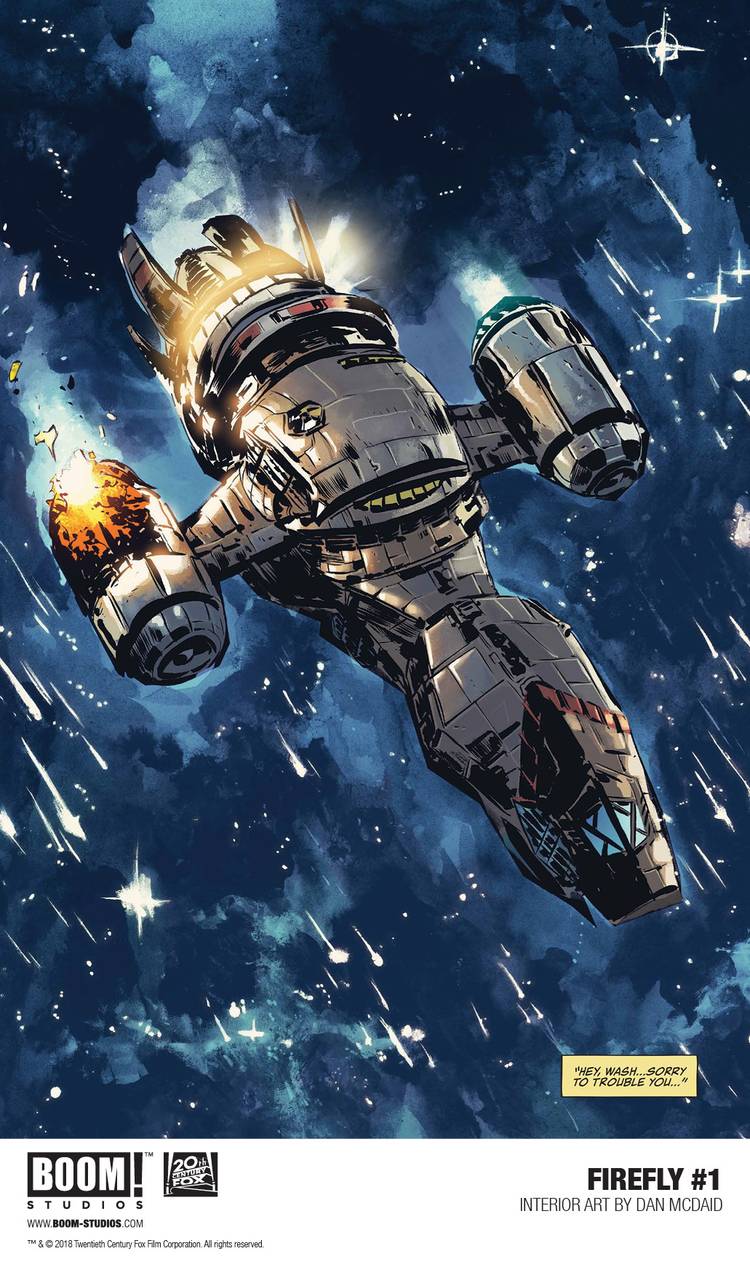 Jayne Is, Well, Jayne in A New Firefly #1 Preview