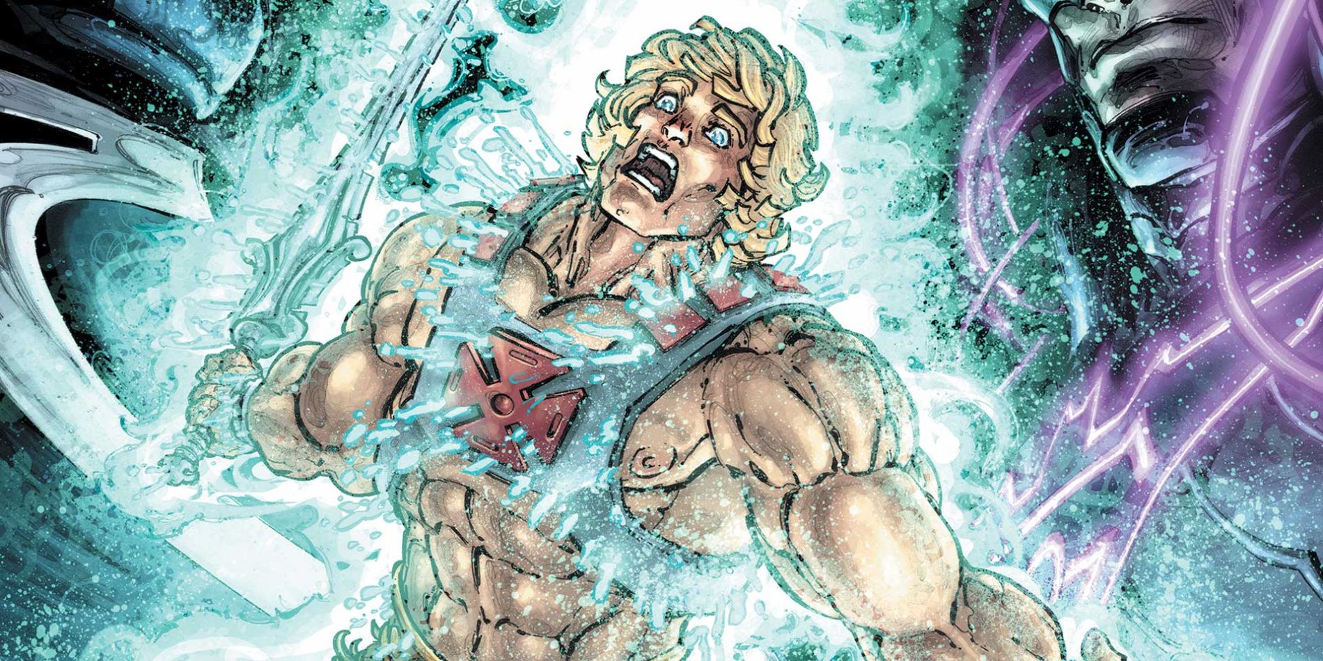 Tim Seeley Teases the Highly-Anticipated Brawl Between Superman and He-Man