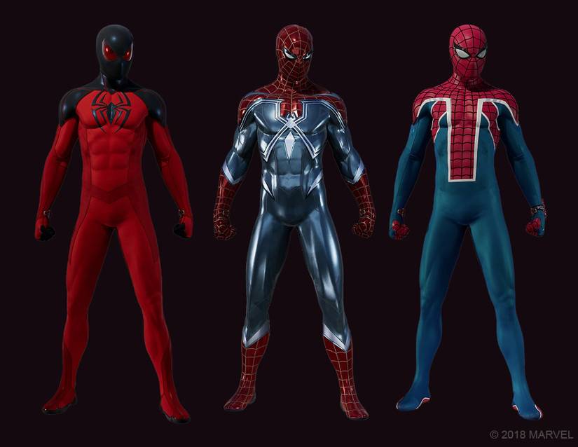 Spider-Man PS4 Unveils New DLC Scarlet Spider, Spider-UK Suits