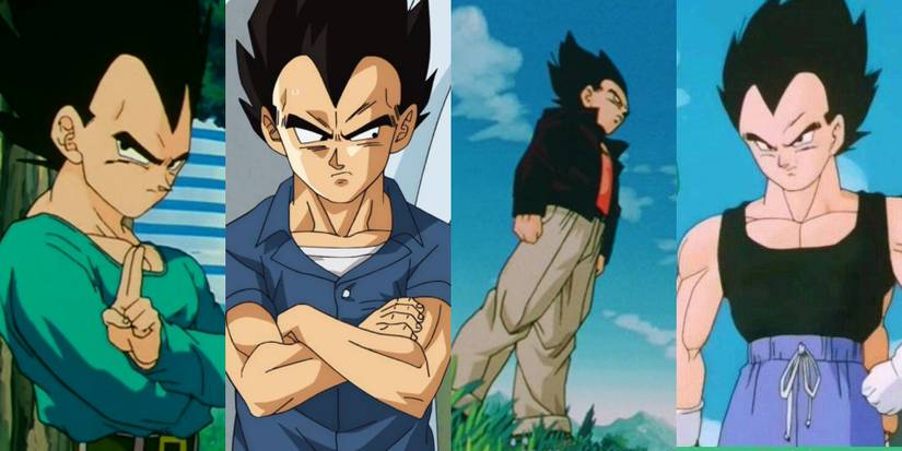 Fashion Ball Z: 15 Of Vegeta's Biggest Looks, Ranked