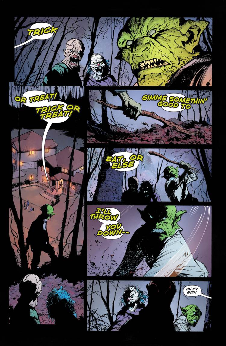DC Releases a Preview of Azzarello & Capullo's Swamp Thing Story