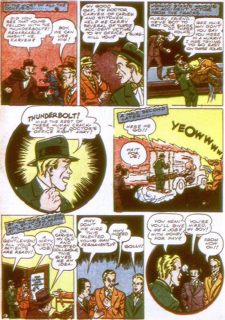 When Did Johnny Thunder Realize That 'Cei-U' Was His Magic Word?
